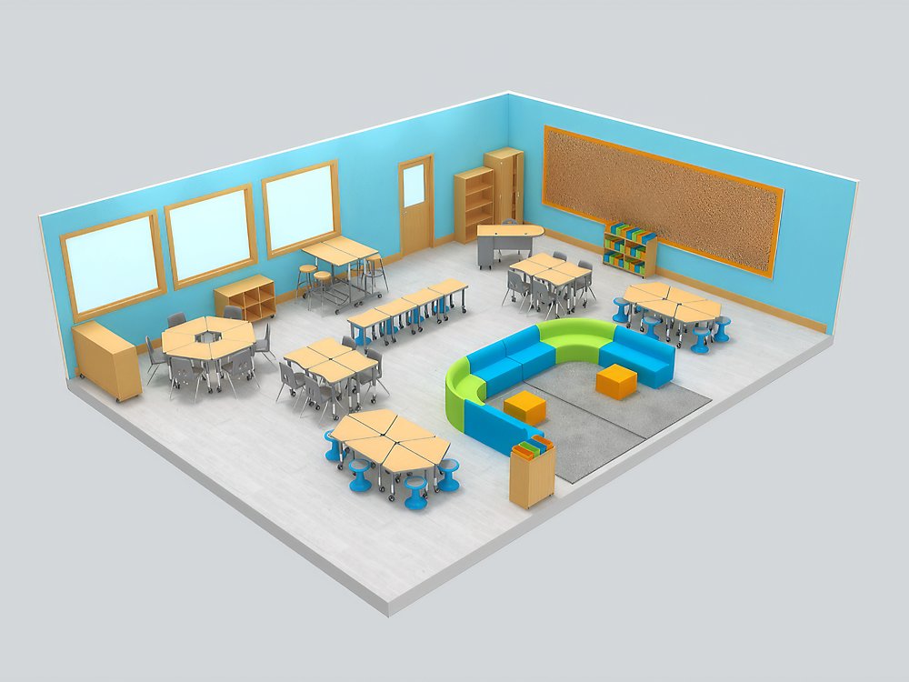 Classroom Design, Delivery & Installation | Lakeshore® Furniture