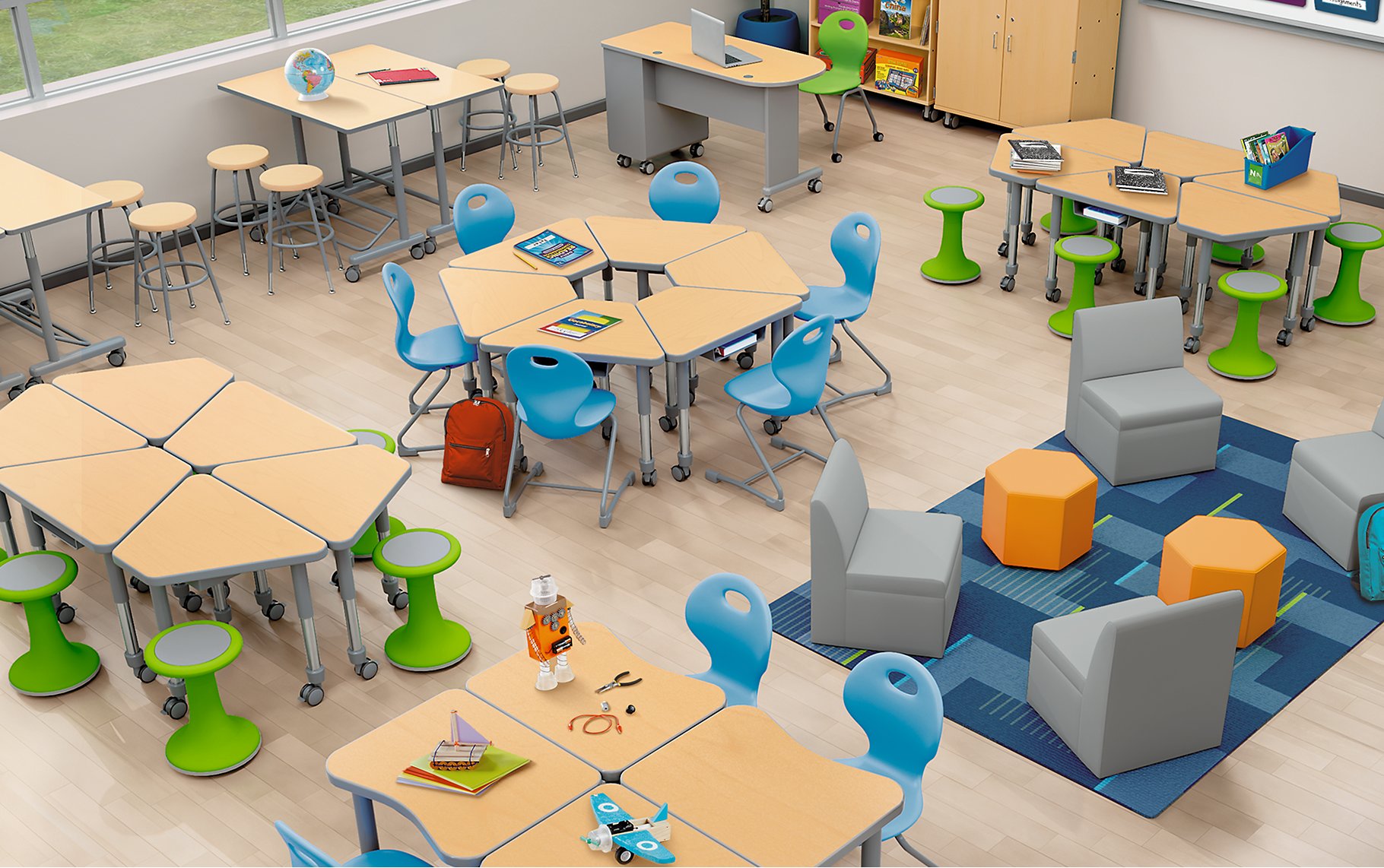 Flex-Space | Classroom Furniture | Lakeshore®