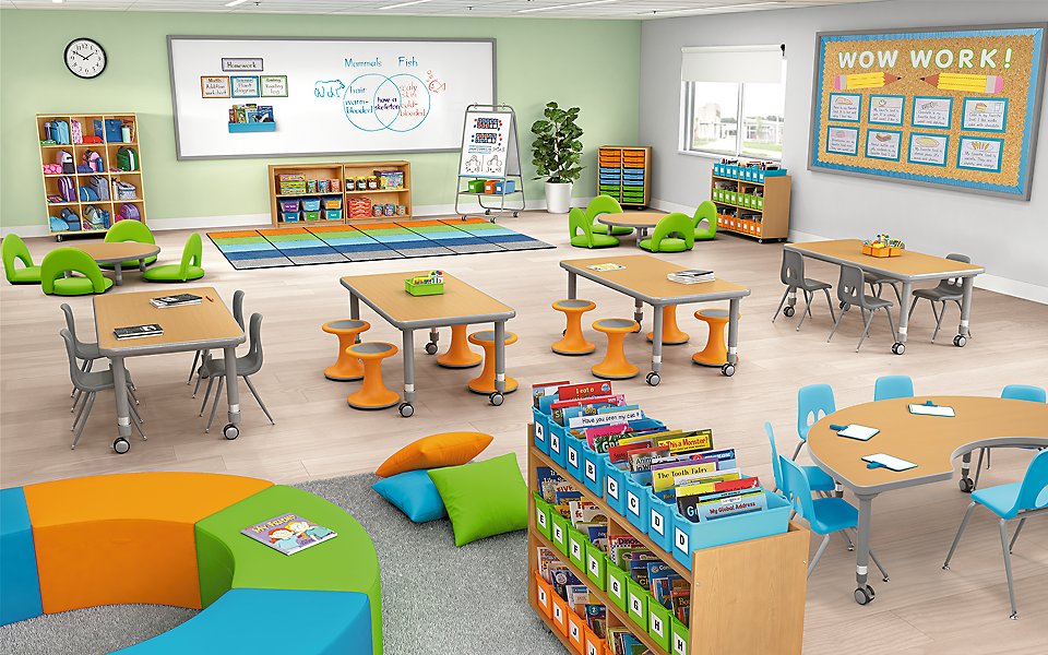 Flex-Space | Classroom Furniture | Lakeshore®