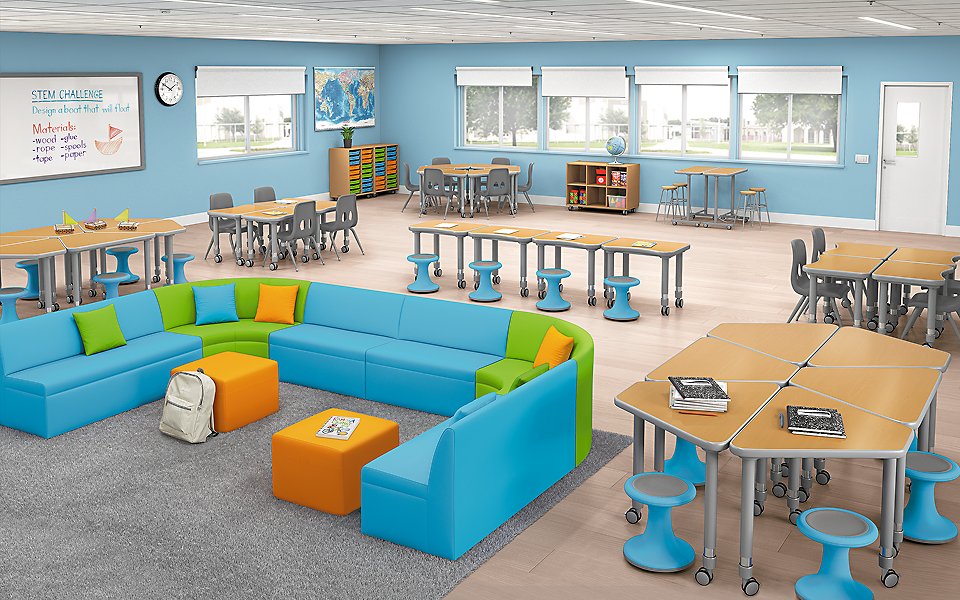 Flex-Space | Classroom Furniture | Lakeshore®