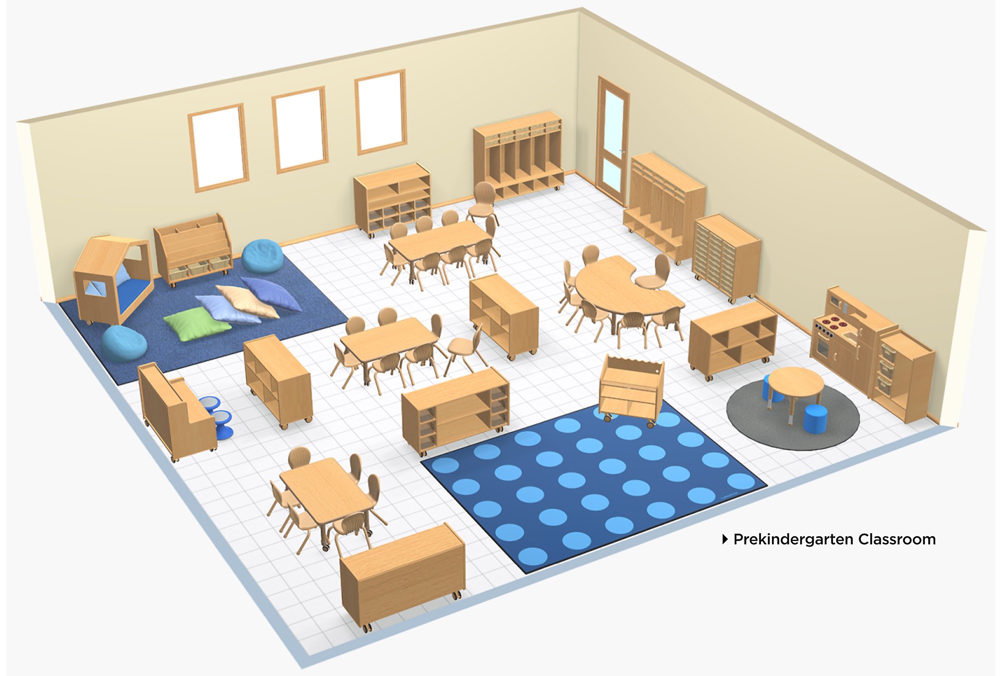Flex-Space Jr.® Preschool Classroom Furniture | Lakeshore® Furniture