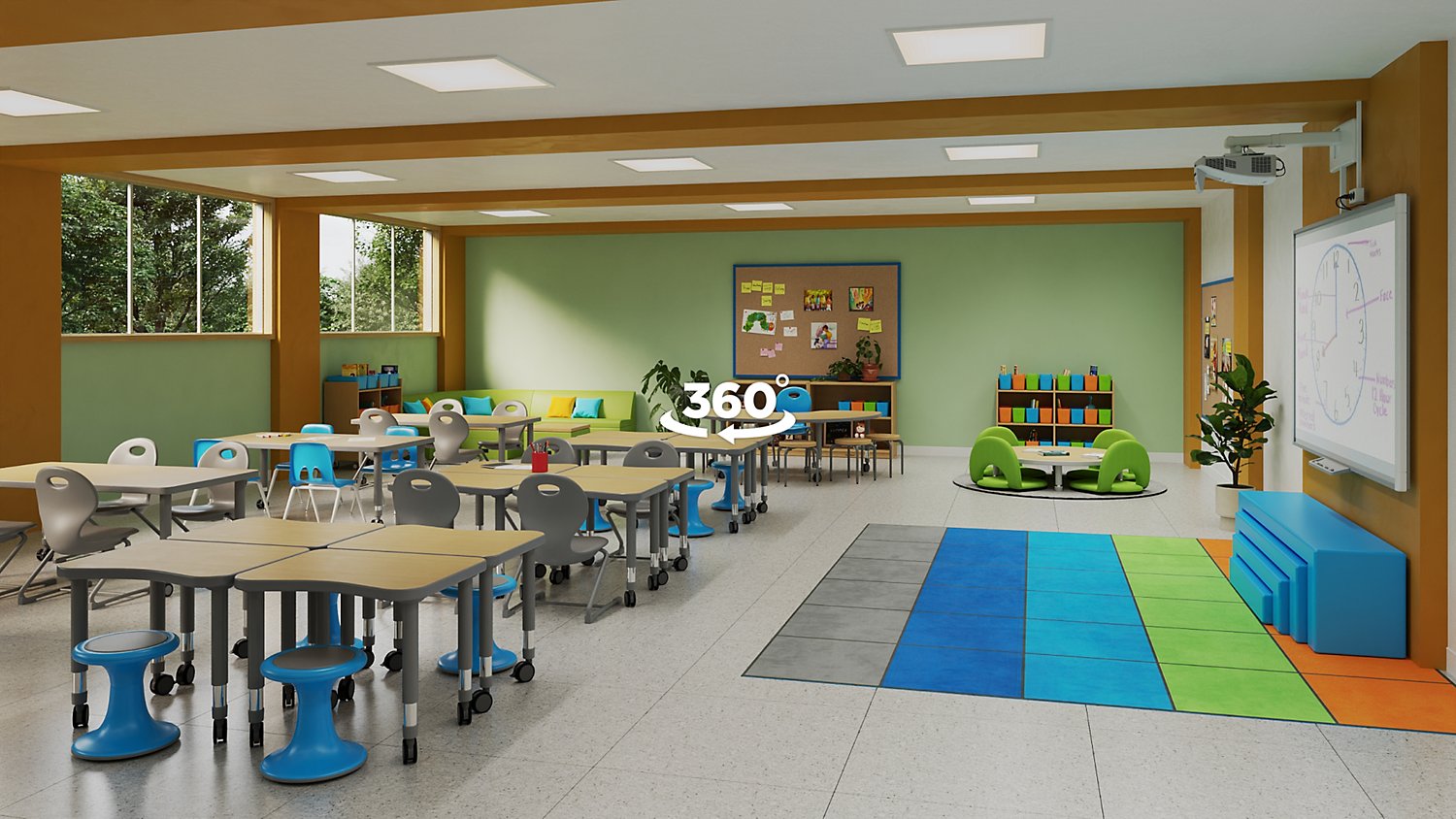 Virtual Furniture Showroom | Learning Space Tours | Lakeshore® Furniture