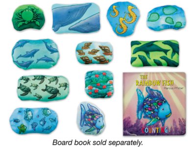 The Rainbow Fish: Counting Board Book at Lakeshore Learning