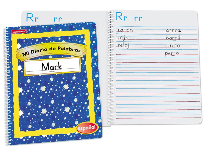 My Spanish Word Journal at Lakeshore Learning