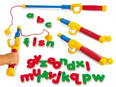 Magnetic Alphabet Fishing Set - Lowercase at Lakeshore Learning