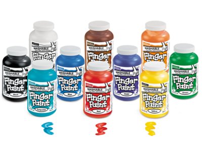 Washable Fingerpaint - Pint at Lakeshore Learning
