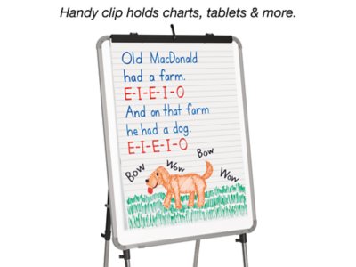 Magnetic Write & Wipe Adjustable Easel at Lakeshore Learning