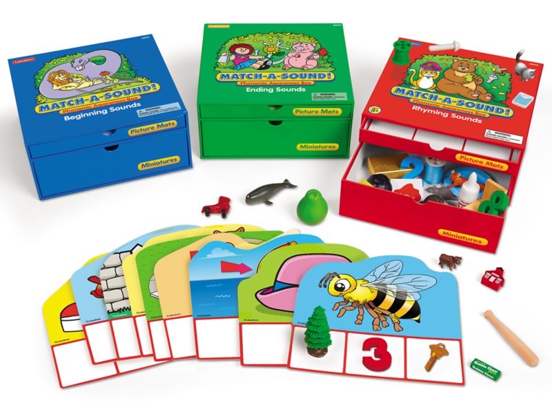 Match-A-Sound! Phonemic Awareness Boxes - Complete Set at Lakeshore ...