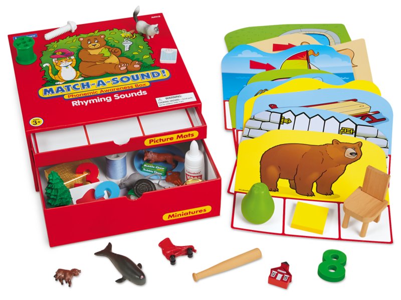 Rhyming Sounds Phonemic Awareness Box at Lakeshore Learning