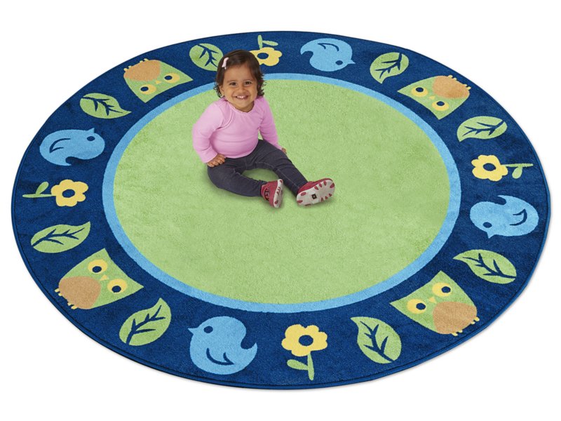 First Steps® Round Classroom Carpet - 6' Diameter at Lakeshore Learning