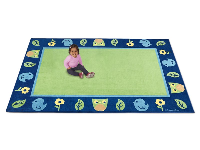 First Steps® Rectangular Classroom Carpet - 6' x 9' at Lakeshore Learning