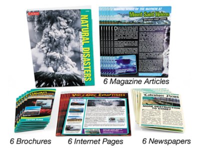 Natural Disasters High-Interest Nonfiction Text Set - Gr. 4-5 at ...