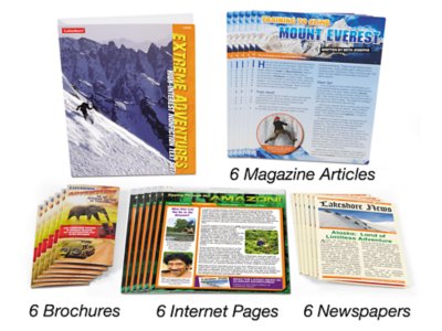 Extreme Adventures High-Interest Nonfiction Text Set - Gr. 4-5 at ...