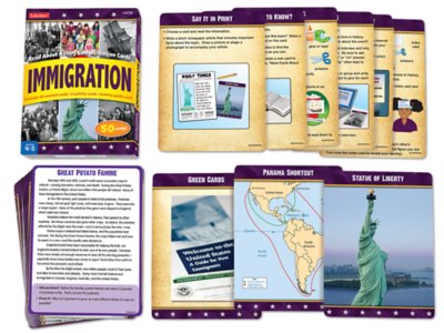 Read About Immigration Comprehension Cards at Lakeshore Learning