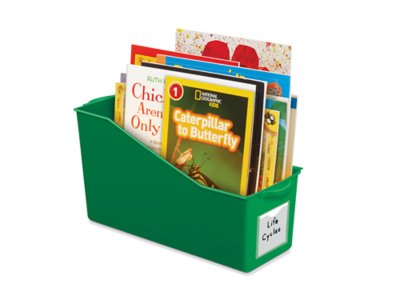 Connect & Store Book Bins - Set of 6 Colors at Lakeshore Learning
