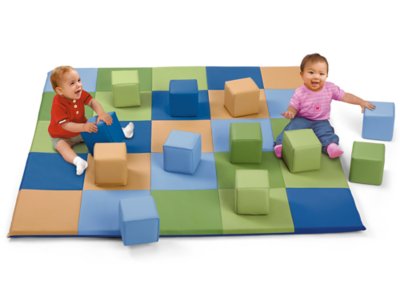 Calming Colors® Blocks Activity Mat at Lakeshore Learning