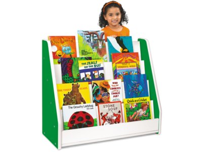 Kids Colors™ Easy-Access Book Center - Green at Lakeshore Learning