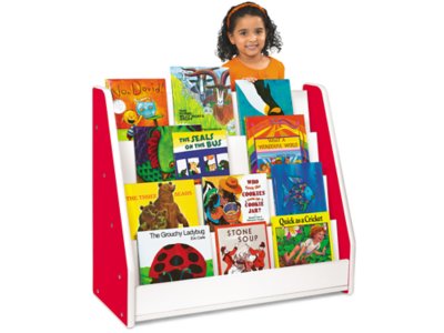 Kids Colors™ Easy-Access Book Center - Red at Lakeshore Learning