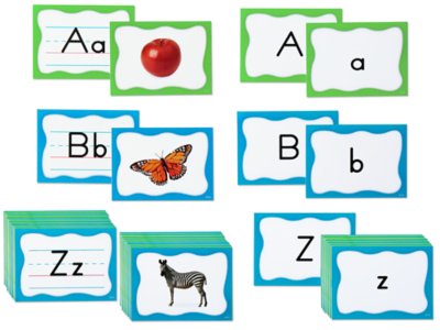 Alphabet Pocket Chart Activity Cards at Lakeshore Learning