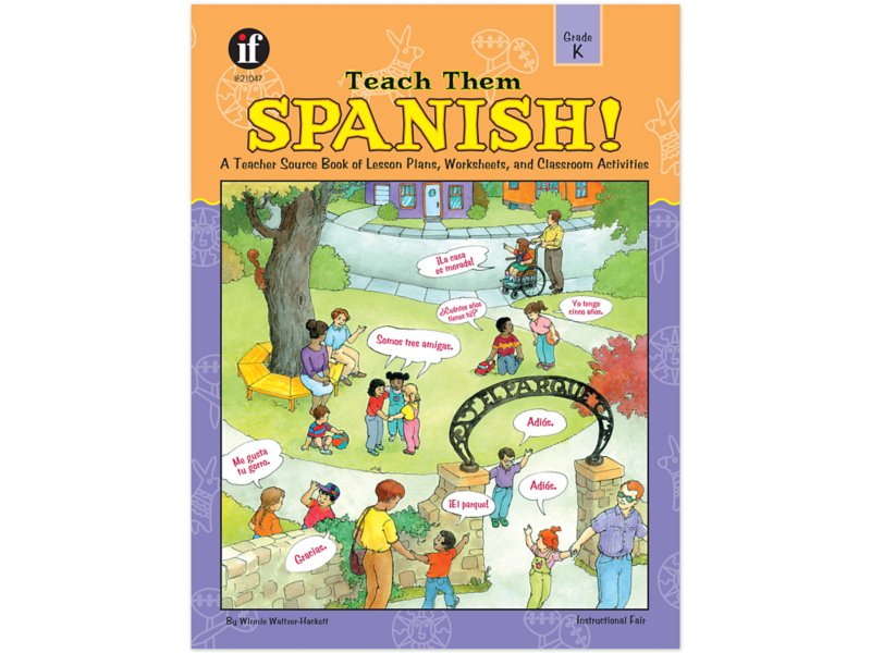 Teach Them Spanish! Workbook - Kindergarten at Lakeshore Learning