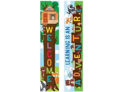 Woodland Friends Welcome Banner at Lakeshore Learning
