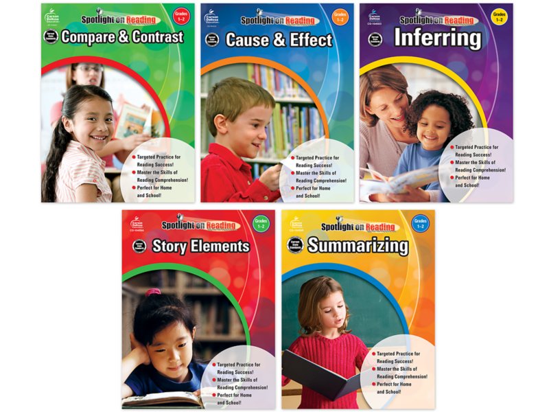 Reading Comprehension Activities Workbook - Gr. 1-2 at Lakeshore Learning