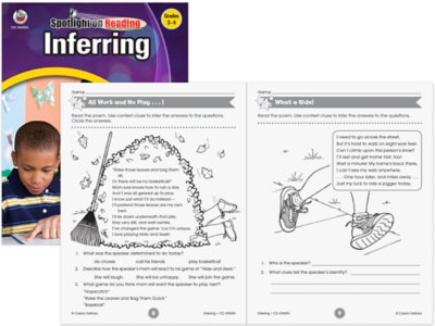 Reading Comprehension Activities Workbook - Gr. 3-4 at Lakeshore Learning