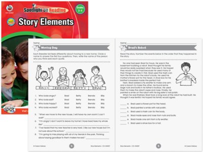 Reading Comprehension Activities Workbook - Gr. 3-4 at Lakeshore Learning