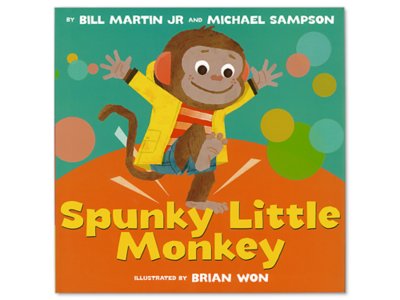 Spunky Little Monkey Hardcover Book at Lakeshore Learning