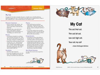 Poems for Building Reading Skills Activities - Gr. 1 at Lakeshore Learning