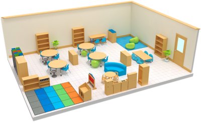 Sample After School Room Layouts