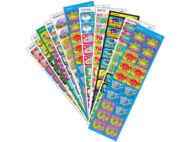 Applause Motivational Stickers - Variety Pack at Lakeshore Learning