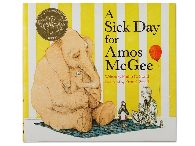 A Sick Day for Amos McGee Hardcover Book at Lakeshore Learning