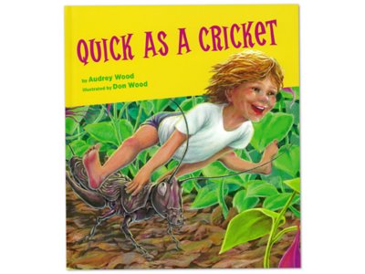 Quick as a Cricket Hardcover Book at Lakeshore Learning