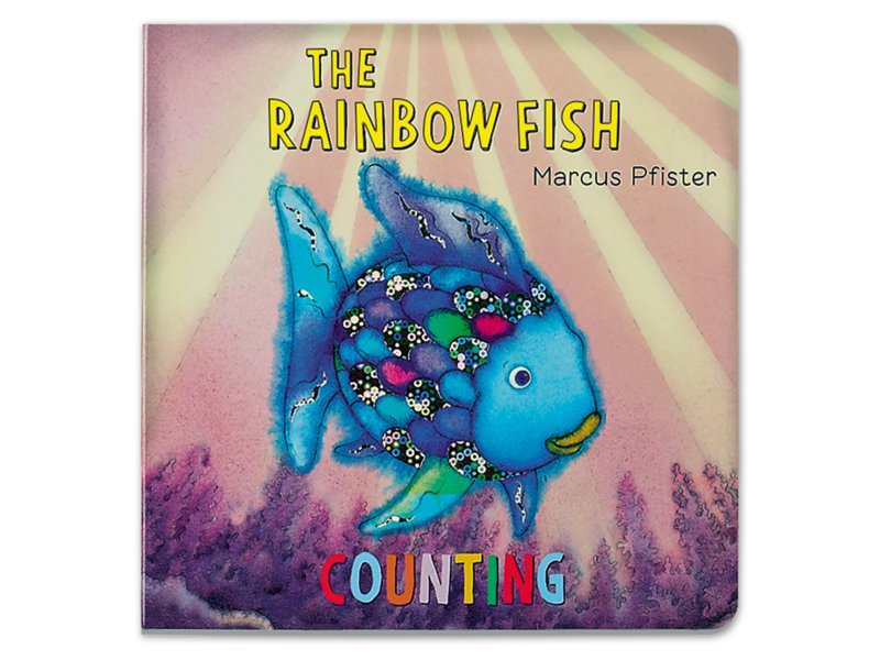 The Rainbow Fish: Counting Board Book at Lakeshore Learning