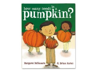 How Many Seeds in a Pumpkin? Hardcover Book at Lakeshore Learning
