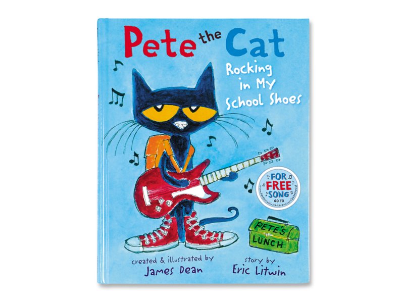 Pete The Cat School Clipart
