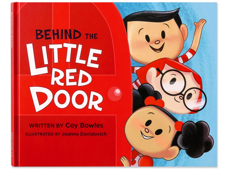 Behind the Little Red Door Hardcover Book at Lakeshore Learning