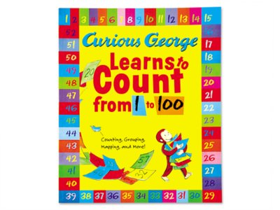 Curious George Learns to Count from 1 to 100 Big Book at Lakeshore Learning