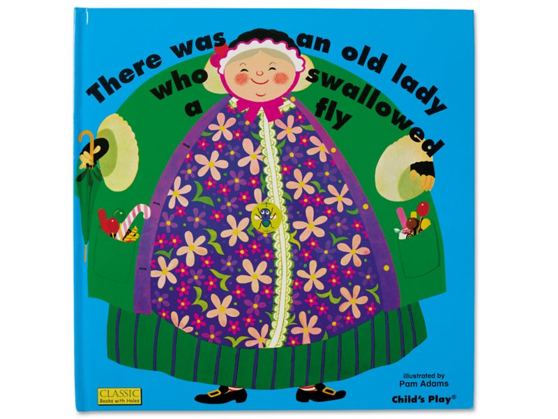 There Was an Old Lady Who Swallowed a Fly Hardcover Book at Lakeshore ...
