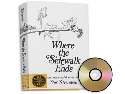 Where the Sidewalk Ends Hardcover Book & CD at Lakeshore Learning