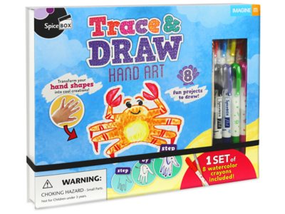 Trace & Draw Hand Art at Lakeshore Learning