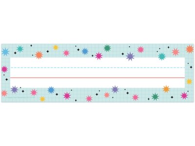 Retro Remix Nameplates at Lakeshore Learning