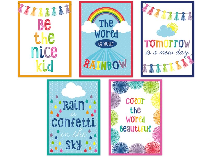 Photography Visual Arts Colorful Rainbows Poster Kids Posters Clouids ...