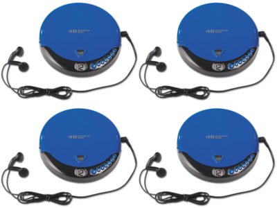 Personal CD Player - Set of 4 at Lakeshore Learning