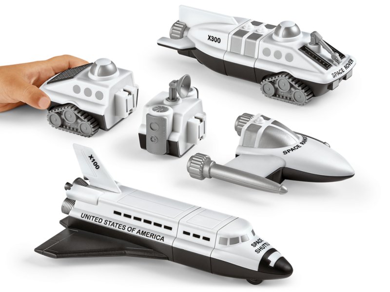 Mix & Match Magnetic Space Vehicles at Lakeshore Learning