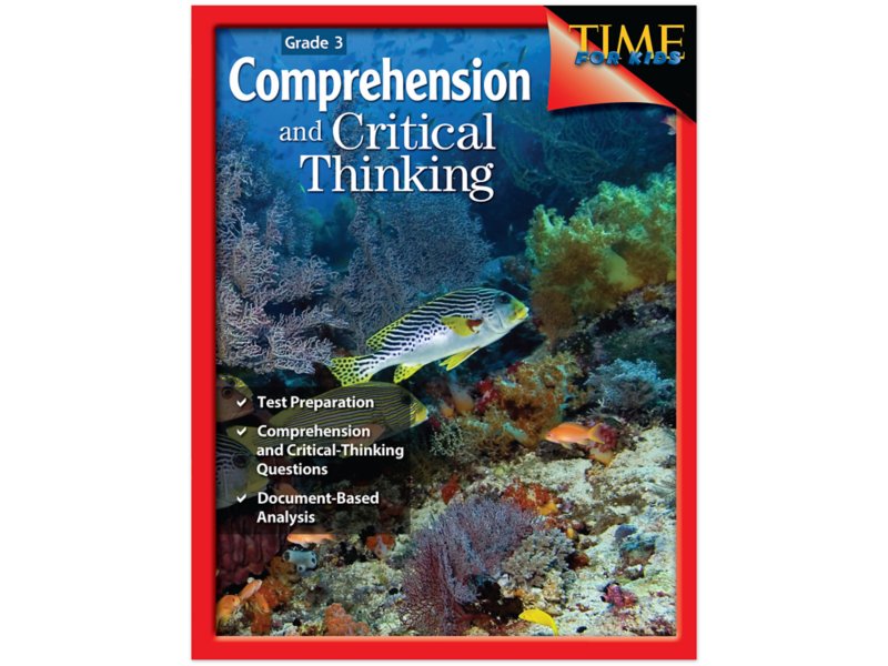 Comprehension and Critical Thinking Workbook - Gr. 3 at Lakeshore Learning