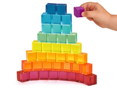 Rainbow Crystal Cubes at Lakeshore Learning