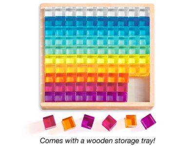Rainbow Crystal Cubes at Lakeshore Learning
