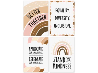 Stand Together Motivational Poster Pack at Lakeshore Learning